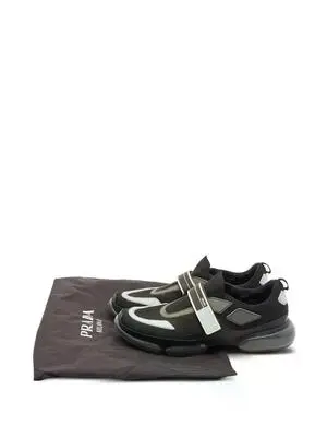 Prada Cloudbust Touch-strap Sneakers - Black