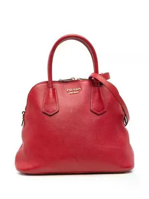Prada Medium Saffiano Dome Satchel