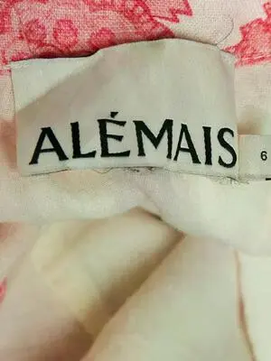 ALEMAIS Paisley-print Mini Dress