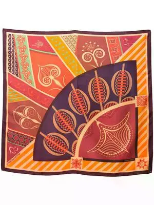 Hermès 2012 Géometrie Crétoise Scarf