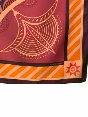 Hermès 2012 Géometrie Crétoise Scarf