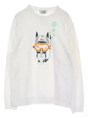 Hermès 2010s Scub H Sweatshirt