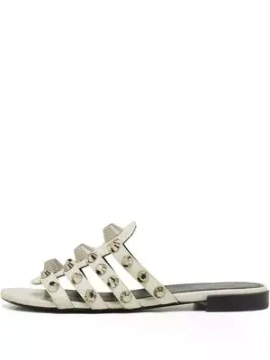 Balenciaga Arena Sandals - White