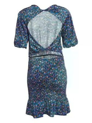 Sandro Floral-print Mini Dress