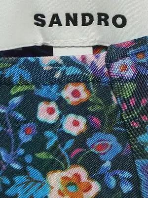 Sandro Floral-print Mini Dress