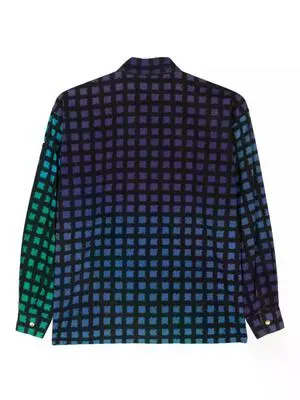 Versace 1990s Geometric-print Shirt