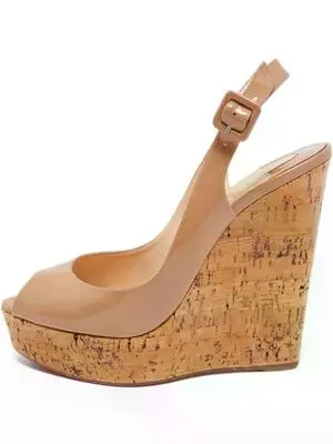 CHRISTIAN LOUBOUTIN 140mm Une Plume Sandals