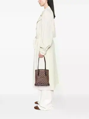 LOUIS VUITTON 1997 Damier Ebene Marais Bucket Bag