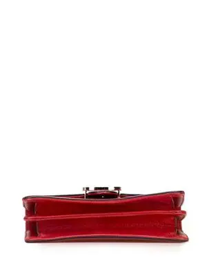 Gucci Calfskin Interlocking G Crossbody Bag - Red