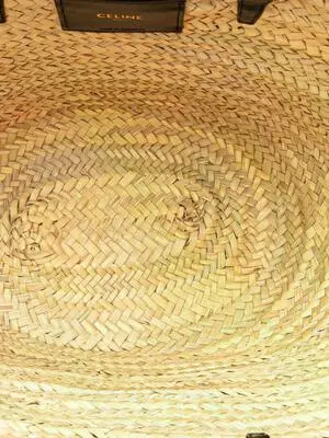 Celine Raffia Classic Panier Tote