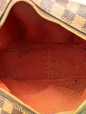 LOUIS VUITTON 2004 Damier Ebene Olav Mm Crossbody Bag