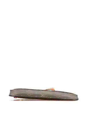 LOUIS VUITTON 2013 Monogram Neverfull Pouch - Brown