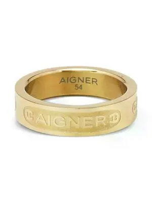 AIGNER Logo-engraved Ring