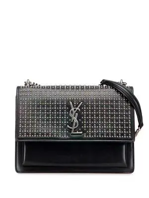 Saint Laurent Studded Cross Body Bags