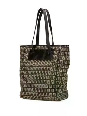 Fendi 2000-2010 Zucchino Canvas Tote Bag