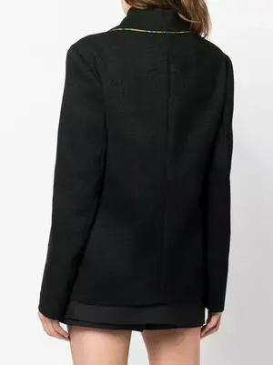 Emilio Pucci 2000s Contrast-trim Wool Jacket