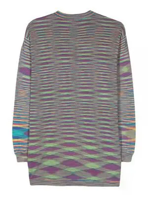 Missoni 1990s Striped Wool-blend Jumper