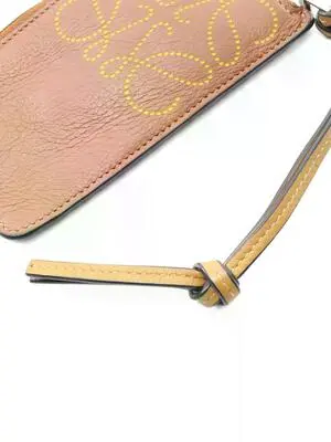 Loewe 2010s Anagram Zip Leather Wallet