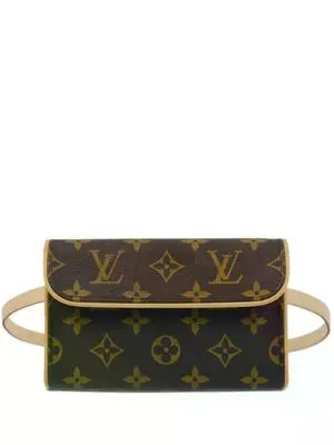 LOUIS VUITTON 2007 Pochette Florentine Belt Bag - Brown
