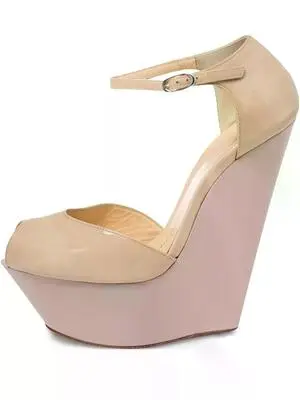 Women's Peep Toe Wedge Sandals