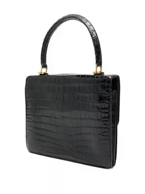 Hermès Crocodile-skin Top-handle Tote
