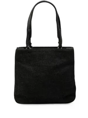 Prada 2000-2013 Wool Tote Bag