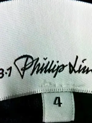 3.1 Phillip Lim Pleated-trim Velvet Skirt