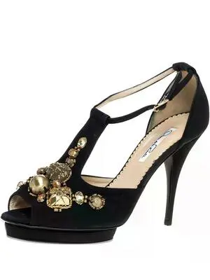 Oscar De La Renta Embellished Shoes For Women
