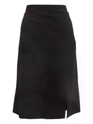ARMANI Vintage High-waist Side-slit Skirt