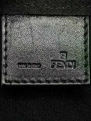 Fendi Zucchino Canvas Pouch