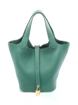 Hermès Picotin Lock 18 Handbag - Green