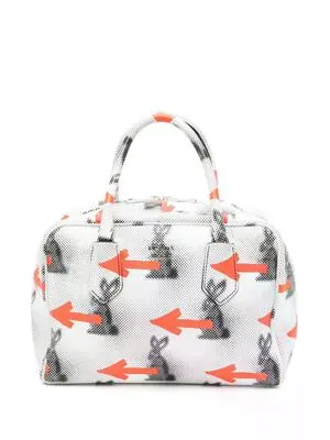 Prada Rabbit-print Two-way Bag