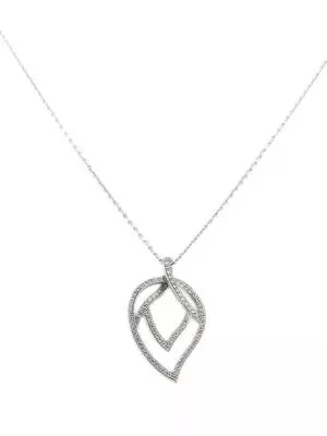 PIAGET White Gold Diamond Pendant Necklace - Silver