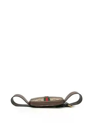 Gucci Gg Supreme Ophidia Belt Bag - Brown