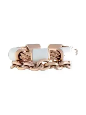 CHARRIOL Stainless Steel Chain-link Ring - Pink