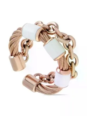 CHARRIOL Stainless Steel Chain-link Ring