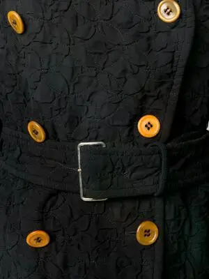 Comme Des Garçons 2000s Quilted Double-breasted Coat