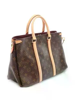 LOUIS VUITTON Monogram Soufflot Mm Satchel