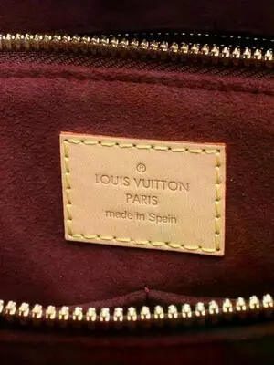 LOUIS VUITTON Monogram Soufflot Mm Satchel