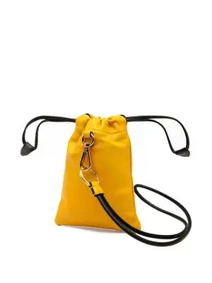Fendi 2000-2010 Mini Nappa Drawstring Pouch