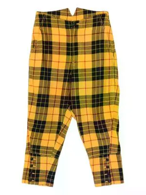 Comme Des Garçons 2010 Tartan Wool Trousers