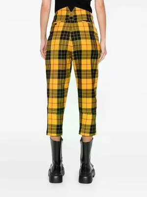 Comme Des Garçons 2010 Tartan Wool Trousers