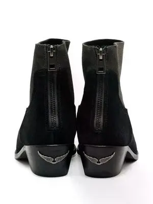 Zadig&Voltaire Suede Ankle Boots