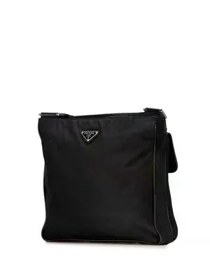 Prada Tessuto Zip Top Crossbody Bag