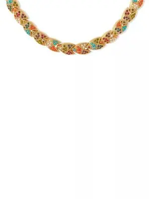 SUSAN CAPLAN 1990s D'orlan Crystal-embellished Necklace