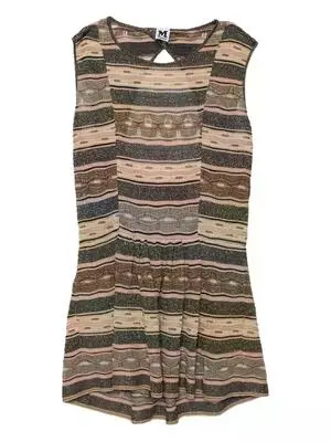 Missoni 2023 Striped Open Back Dress - Neutrals