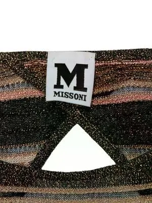 Missoni 2023 Striped Open Back Dress