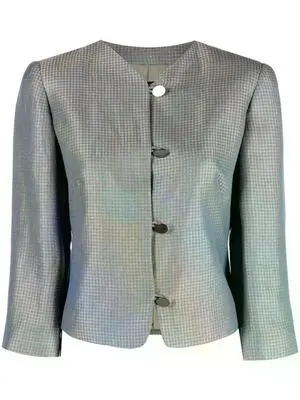 Giorgio Armani Button Detailed Jackets For Women