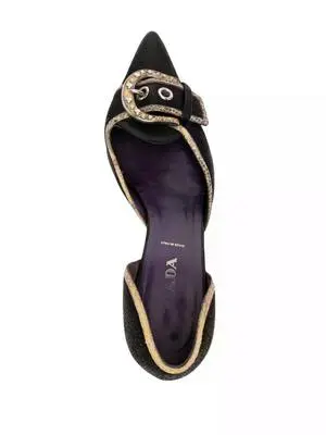 Prada Contrast Trim Pumps