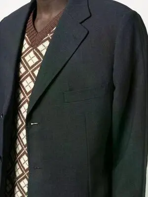Burberry 2000s Single-breasted Wool Jacket